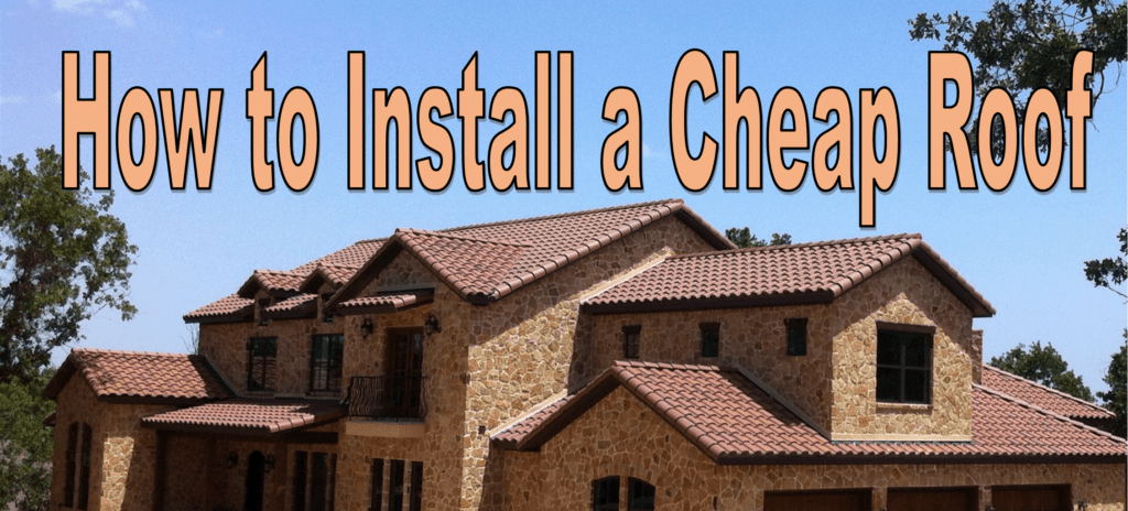 How to Install a Cheap Roof - Americana Roofing